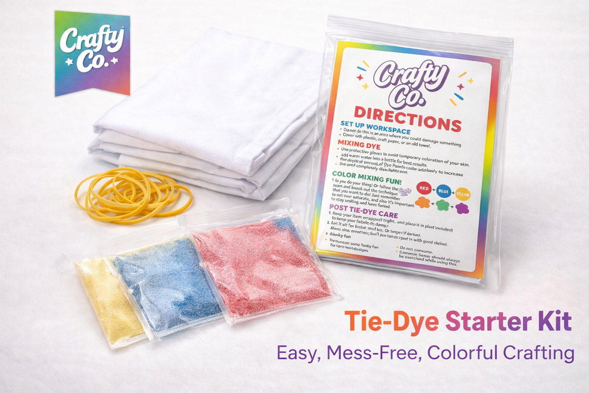 Crafty Co Tie-Dye Starter Kit – Crafty Co.