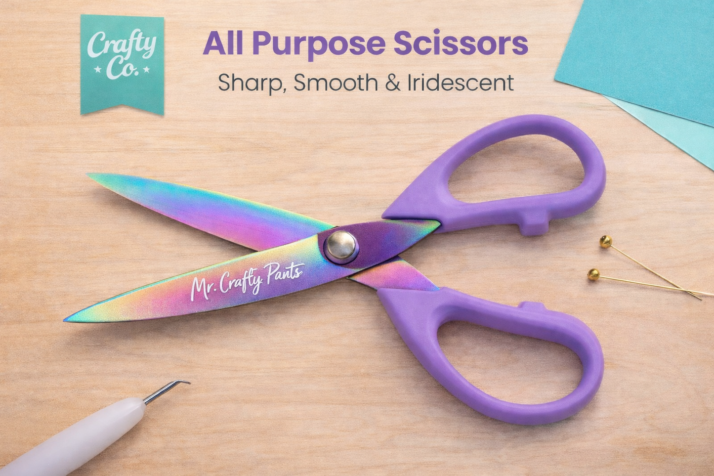 Crafty Co All-Purpose Scissors – Crafty Co.